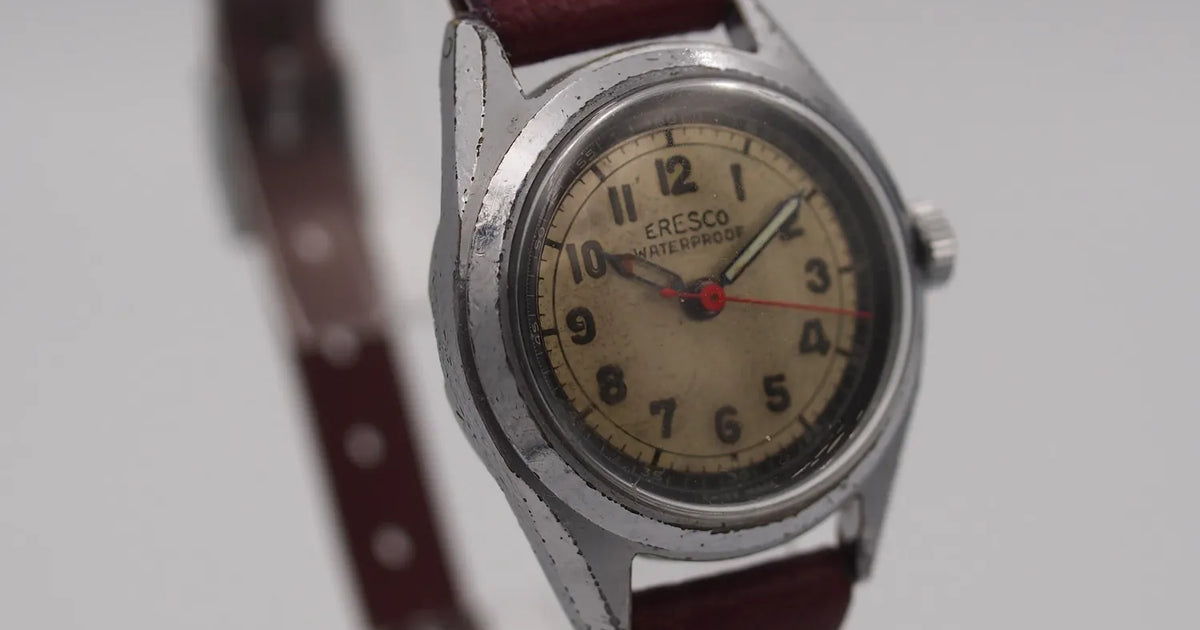 Eresco Military Style Vintage Watch, 1943