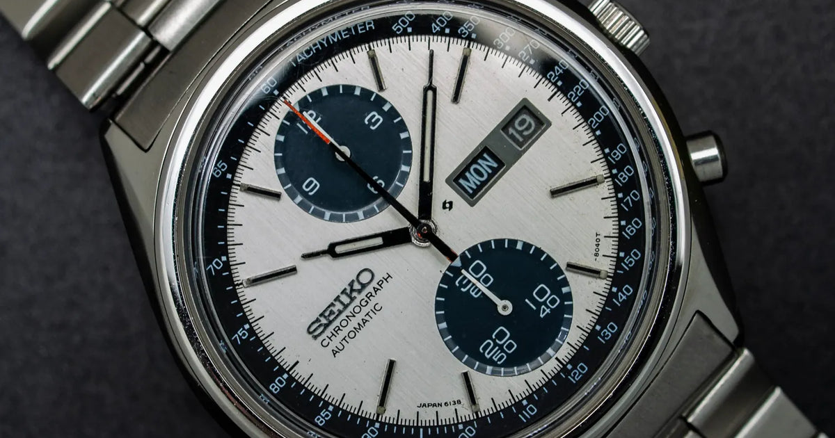 Seiko Panda, Ref. 6138-8020, Men’s Chronograph Watch