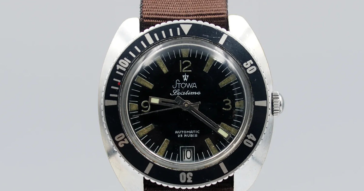 Stowa Seatime — Cal. PUW 1561, Automatic Diving Watch