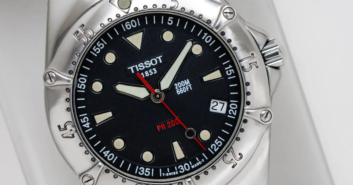 Tissot PR 200, P163/263 — Men’s Diving Vintage Watch — 1990