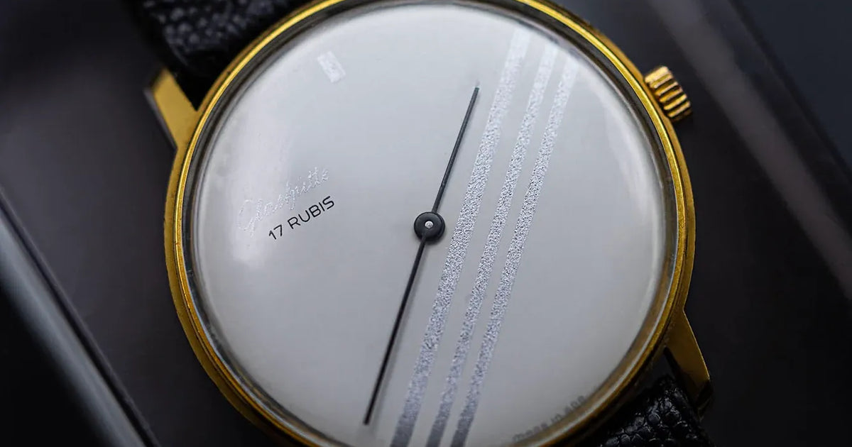 GUB Glashutte 41, Cal. 09-20 — Vintage Dress Watch — 1989