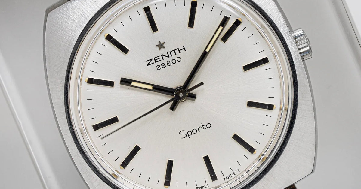Zenith Sporto 01.1300.125 — Cal. 2562, Men’s Watch — 1974